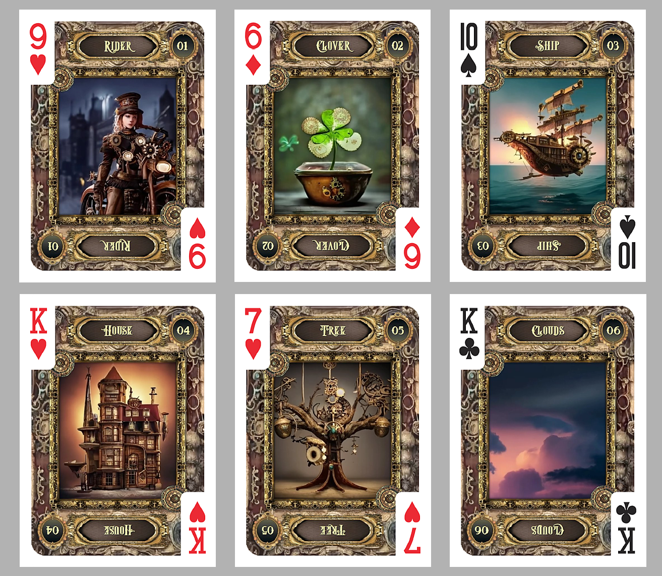 Free Printable Lenormand Cards – Peter Vodden